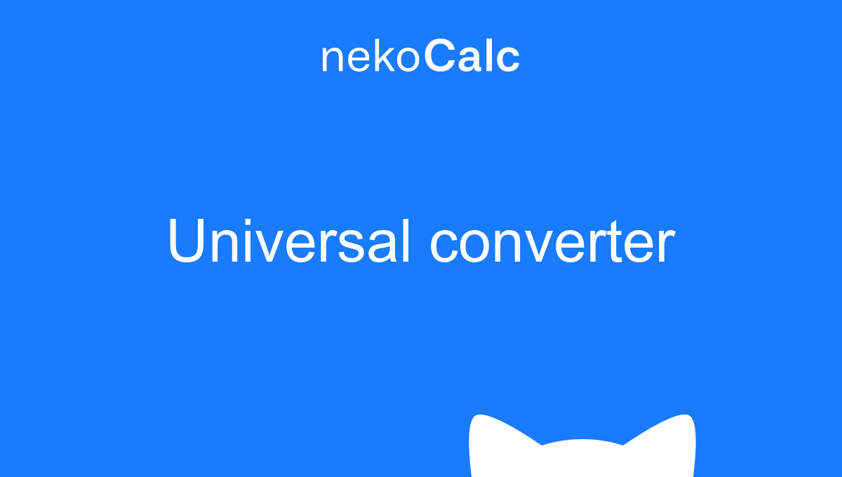 Universal converter